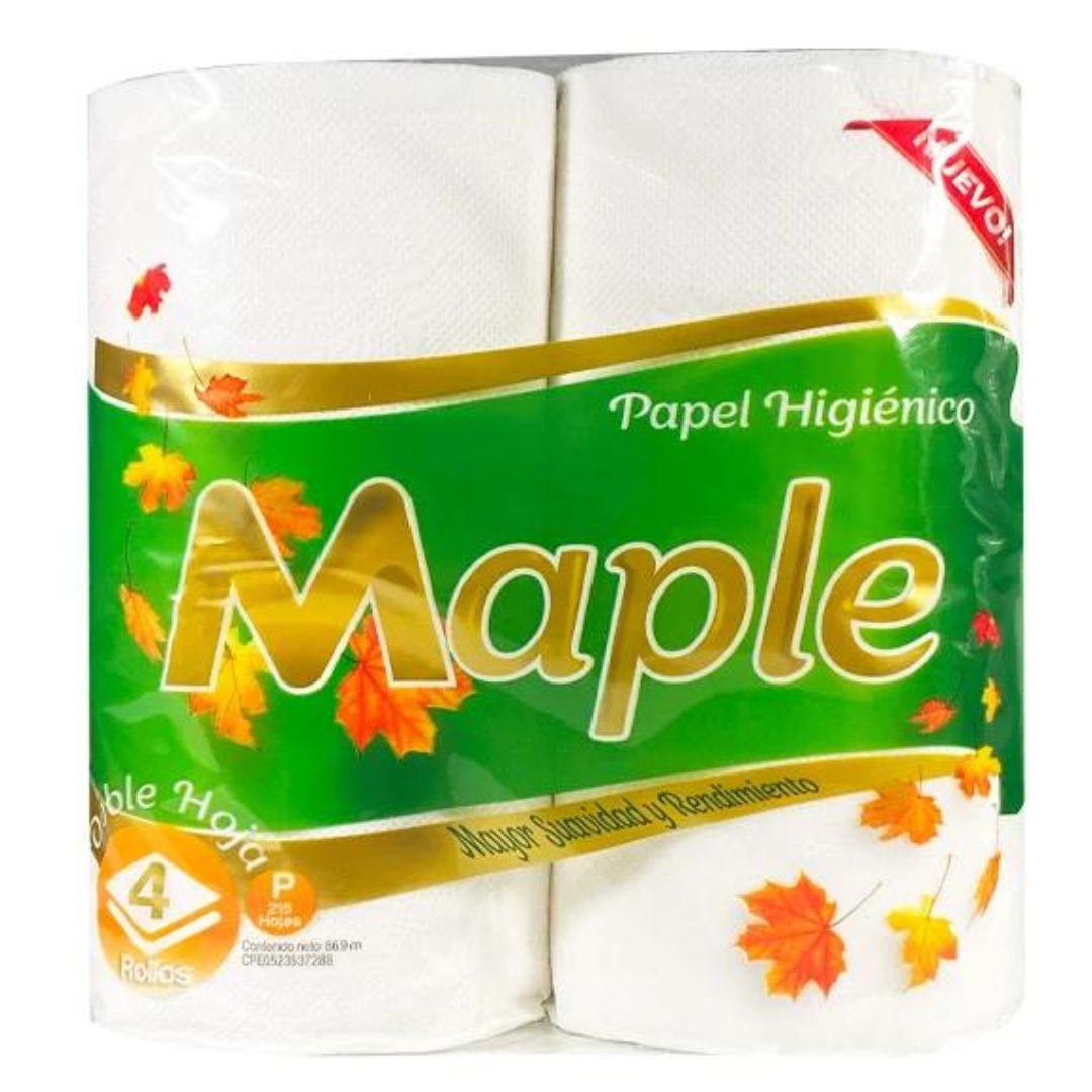 PAPEL MAPLE 215H 4 ROLLOS